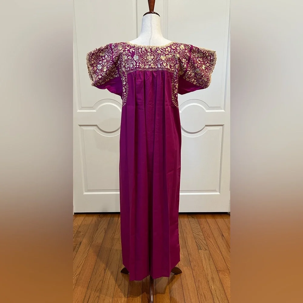 PC # E-1861 | Dresses | San Antonino Maxi Dressoaxaca Mexican Dresshand ...